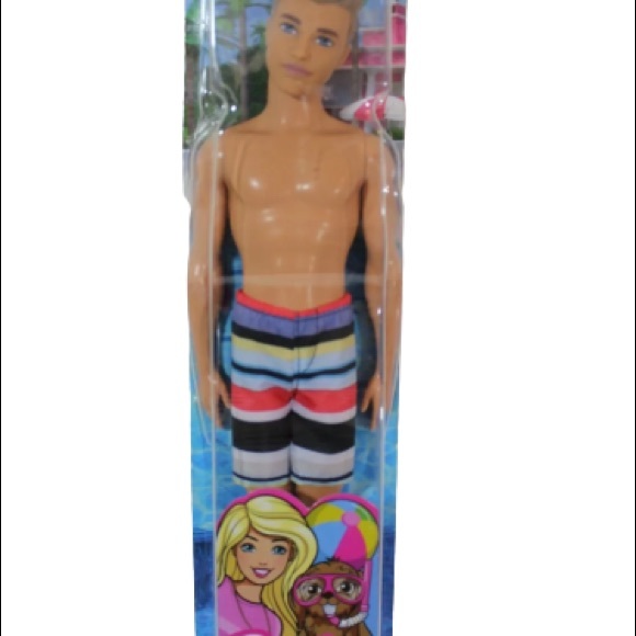 Barbie | Toys | Mattel Barbie Beach Ken Water Play Swim | Poshmark